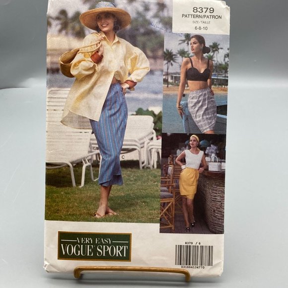 Vogue | Office | Vintage Sewing Pattern Vogue Sport 8379 Very Easy 992 ...